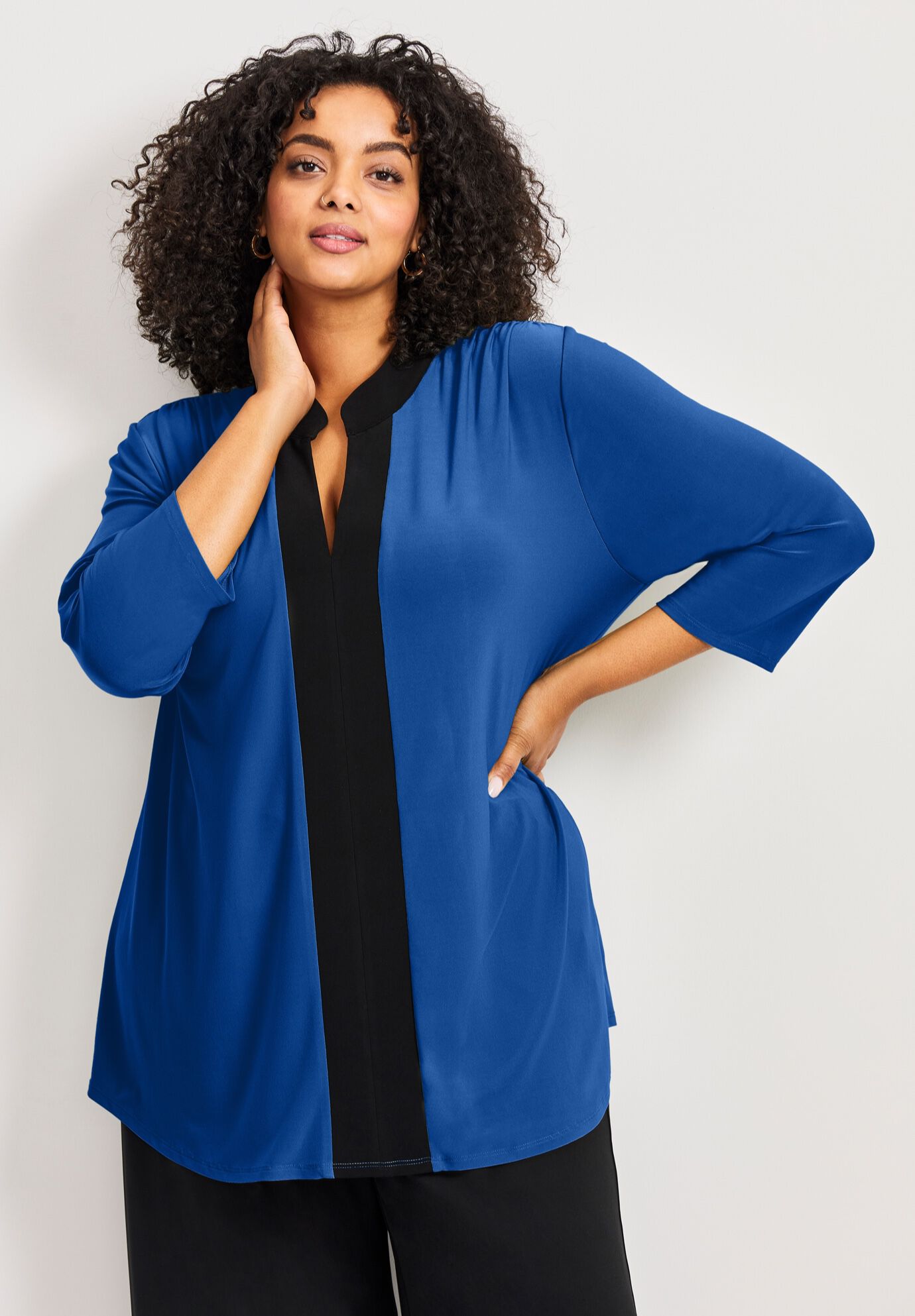 Audrey Colorblock Tunic | Avenue