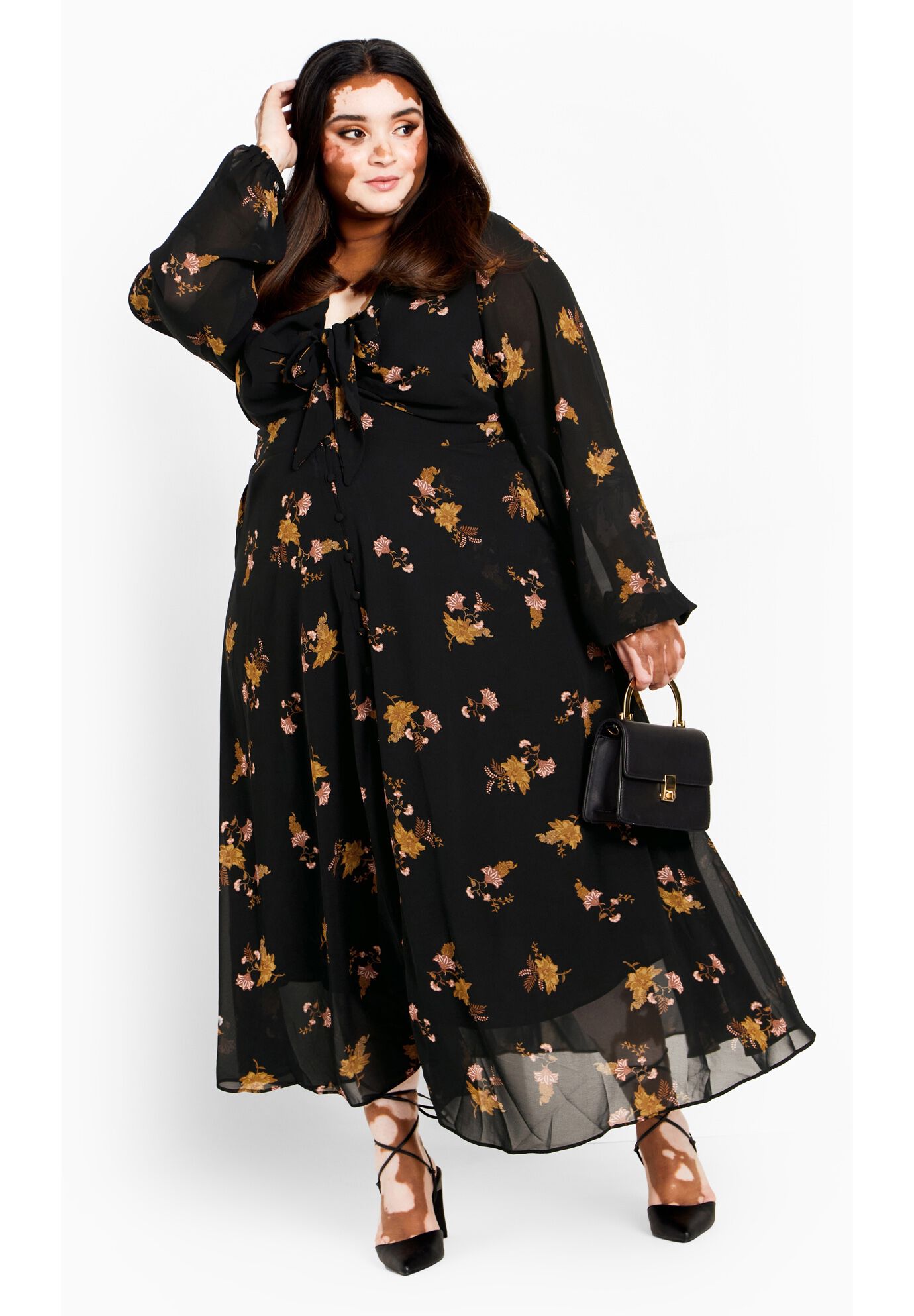 Mabel Dress - black | Avenue