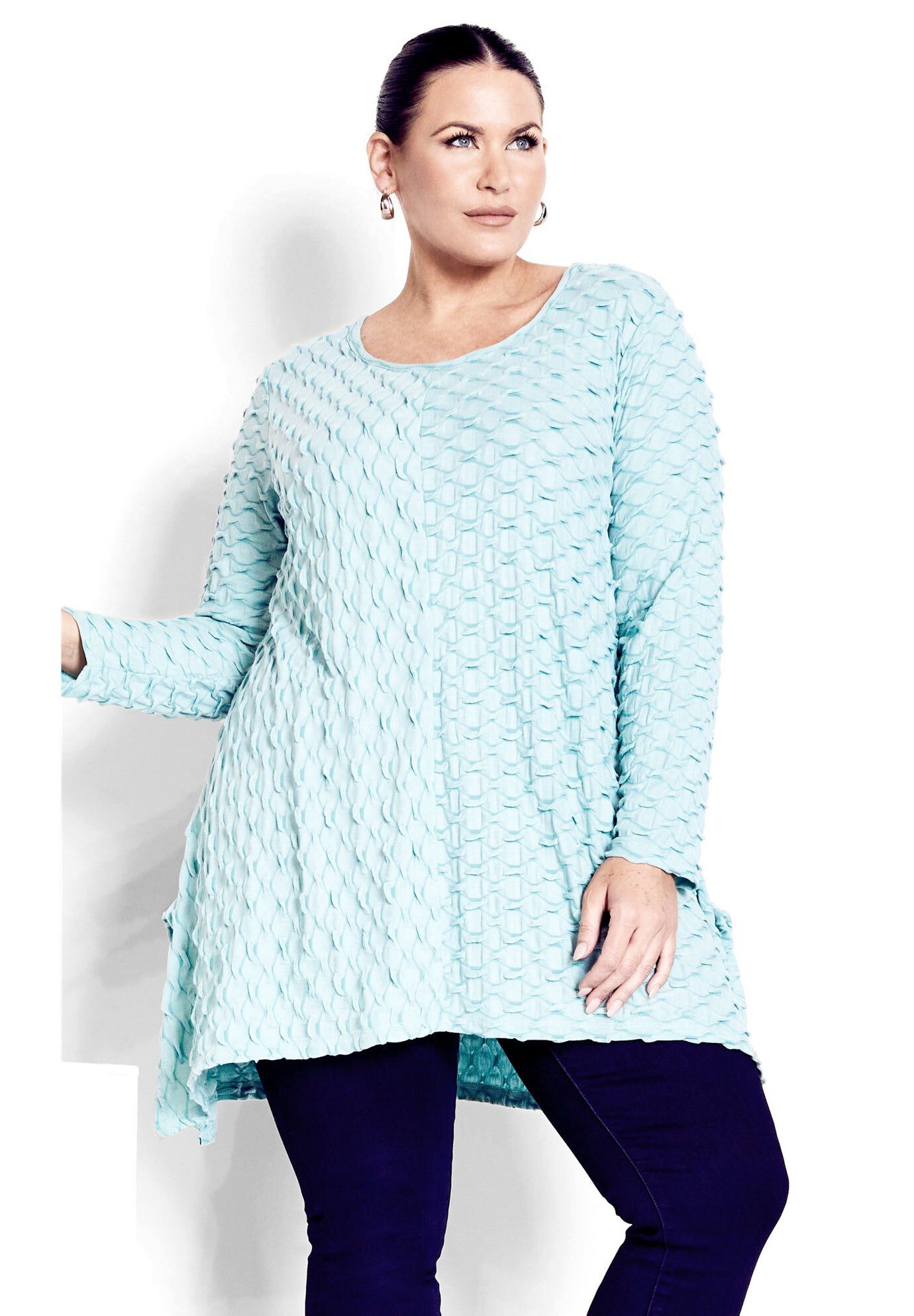 Tiarne Two Tone Tunic | Avenue