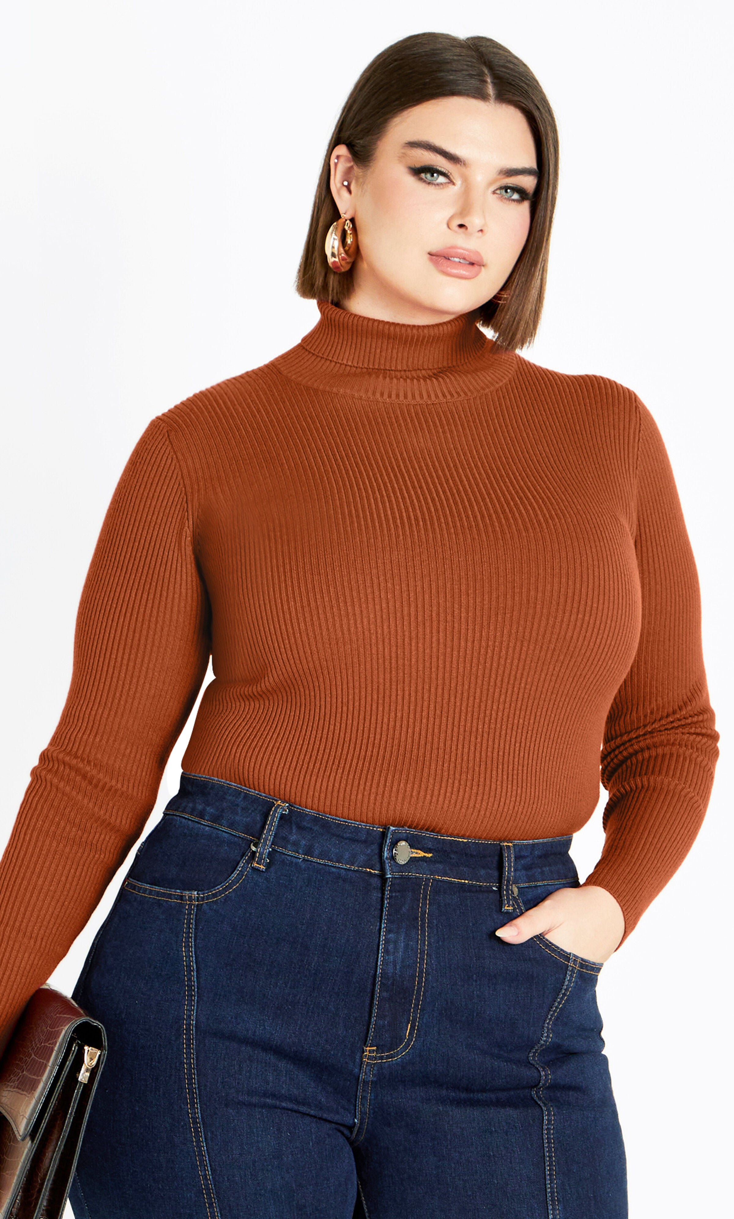 Mia Sweater - toffee | Avenue
