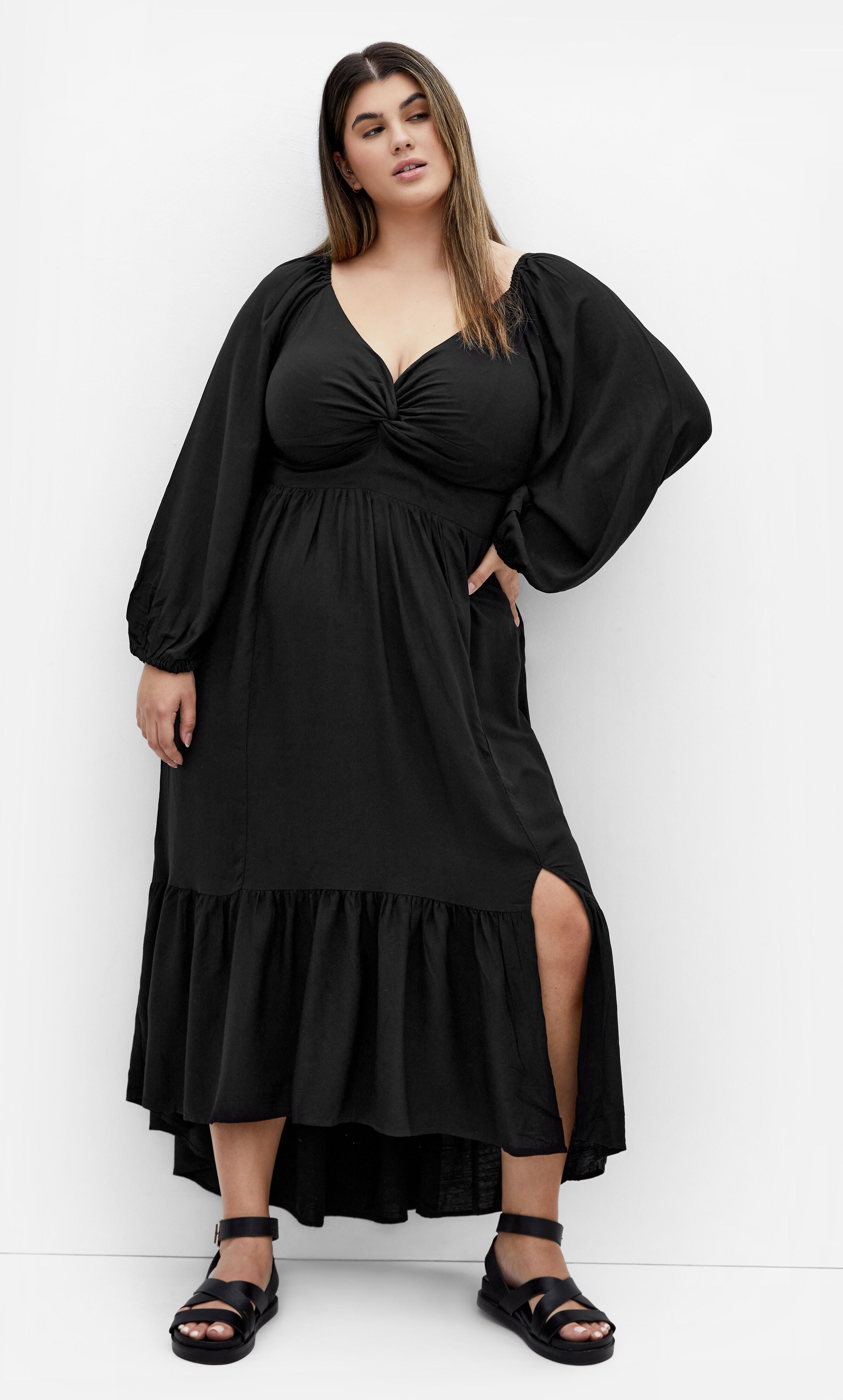 Gracie Dress - black | Avenue