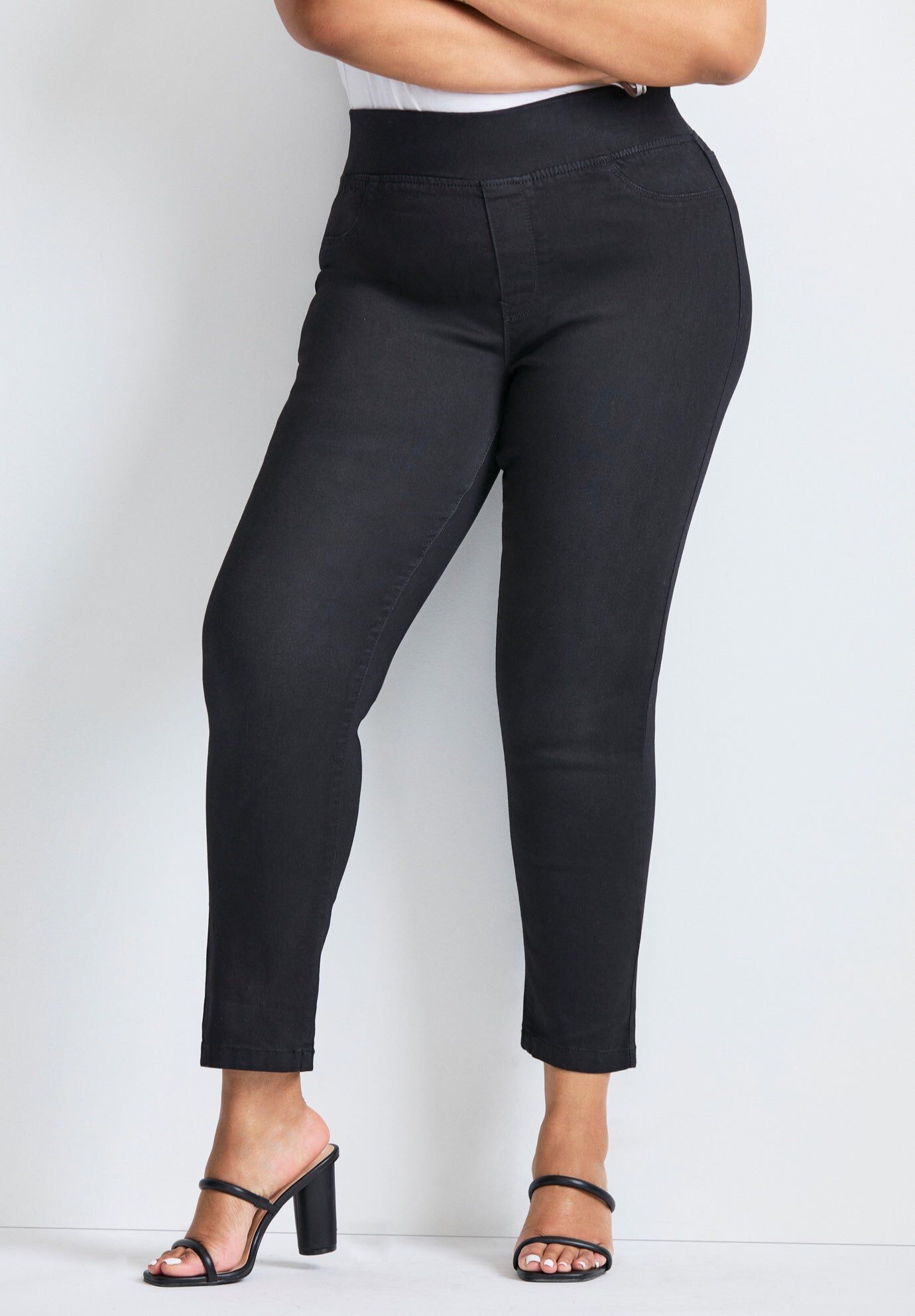 Butter Denim Pull-On High Rise Jean | Avenue