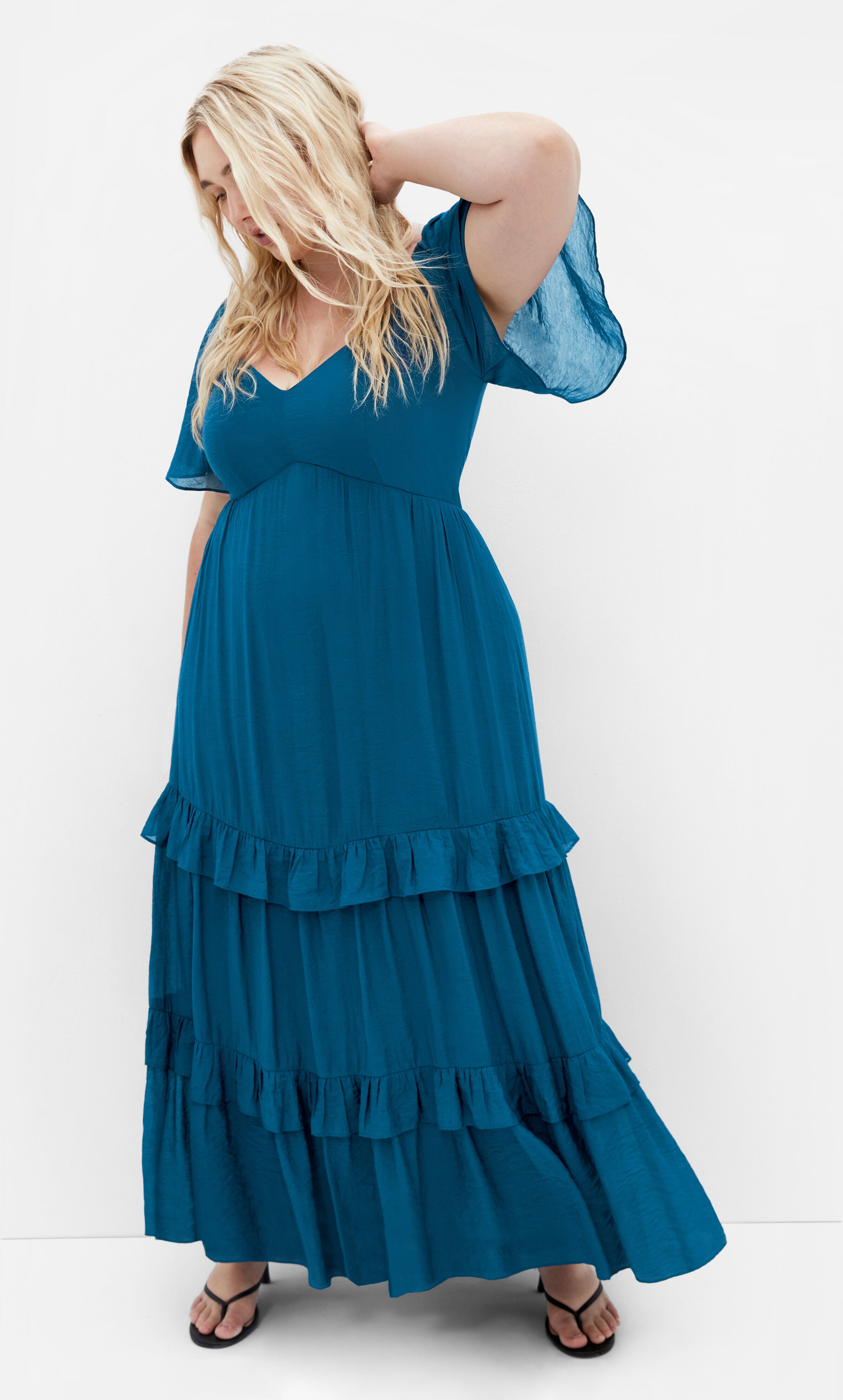 Marci Maxi Dress - poseidon | Avenue