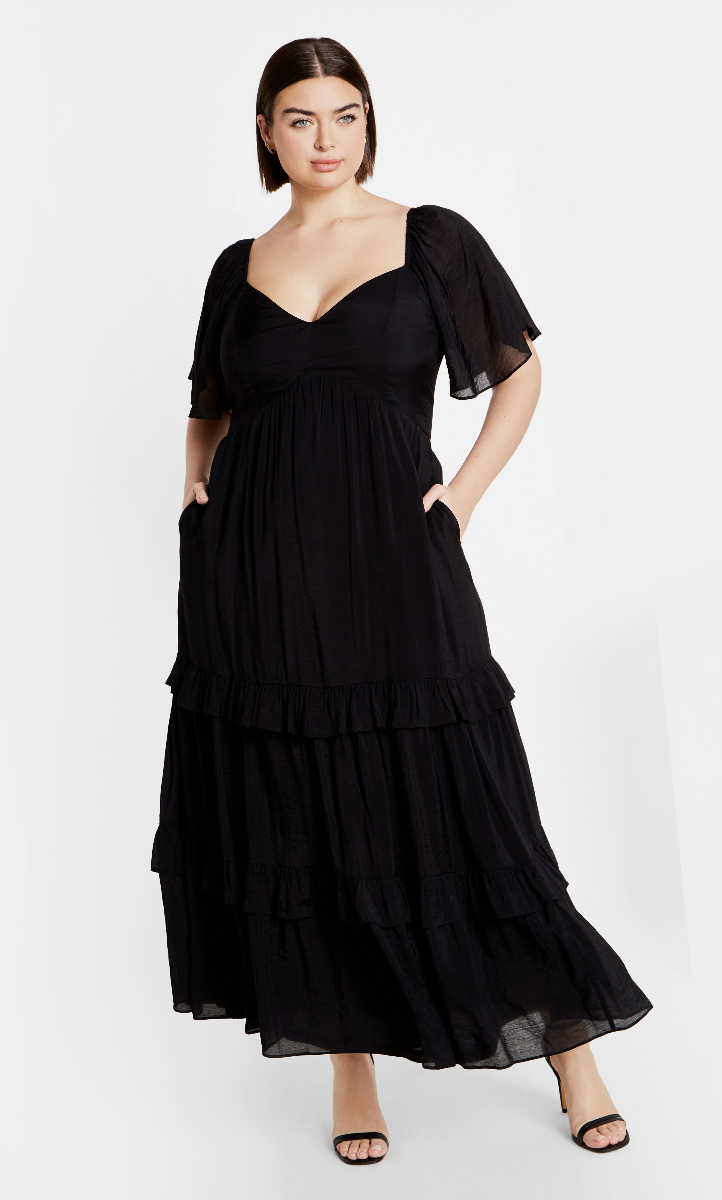 Marci Maxi Dress - black | Avenue