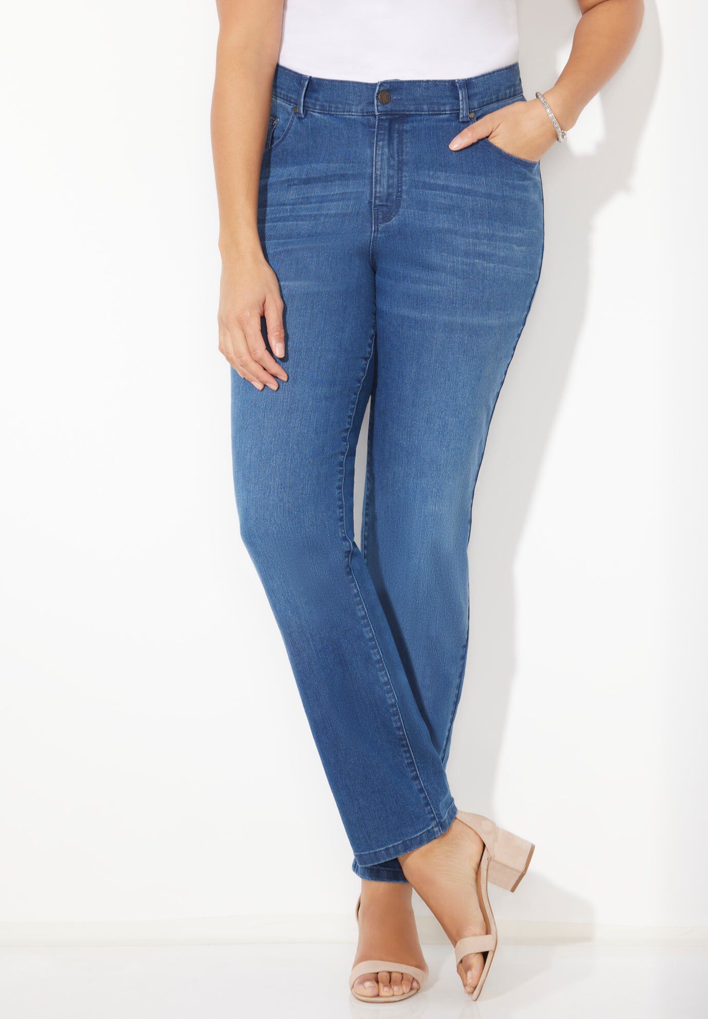 Right Fit® Moderately Curvy Jean | Avenue
