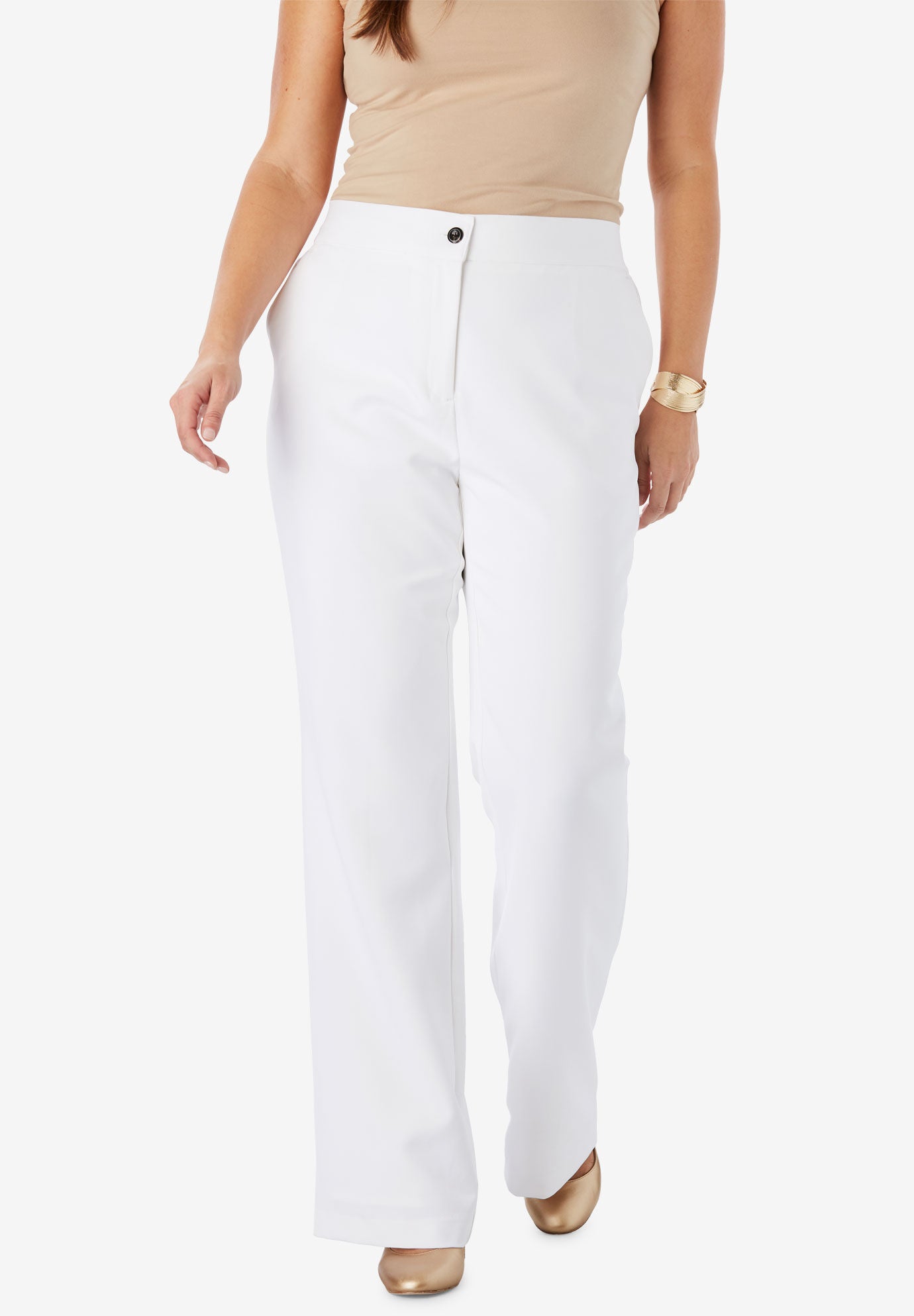 Tummy Control Bi-Stretch Bootcut Pant | Avenue