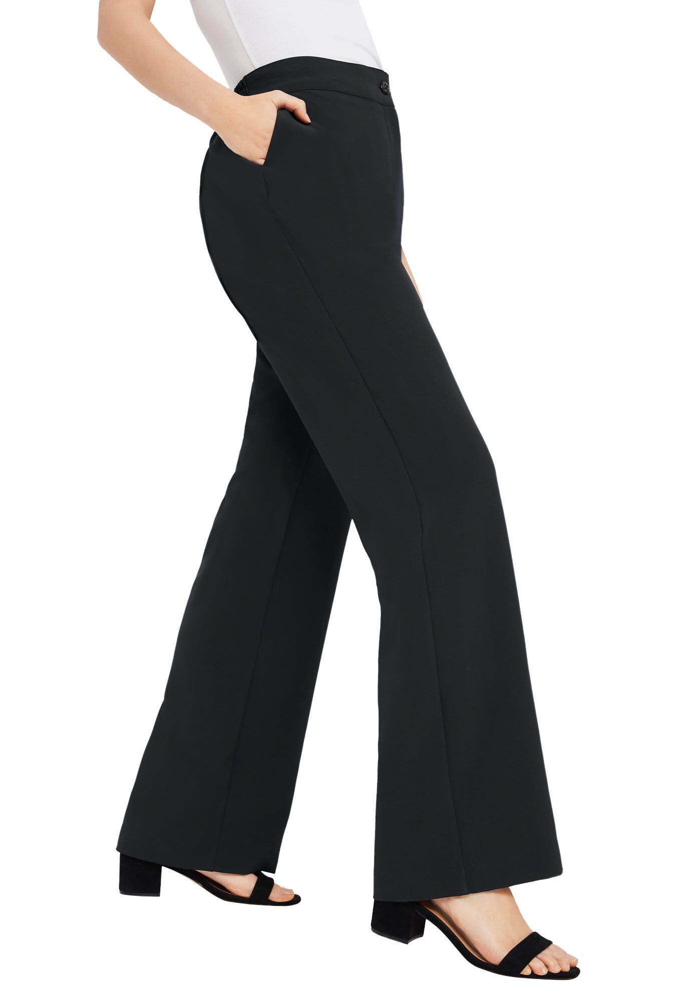Tummy Control Bi-Stretch Bootcut Pant | Avenue
