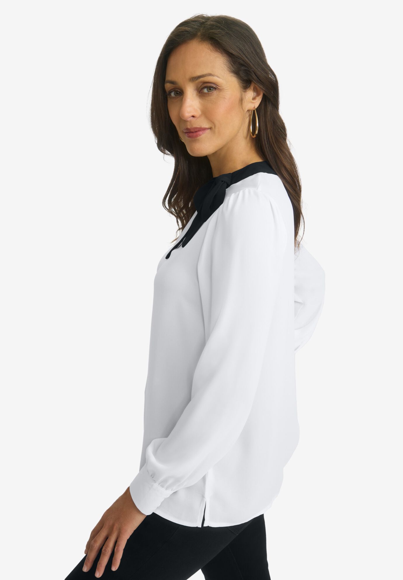 Tie-Neck Blouse | Avenue