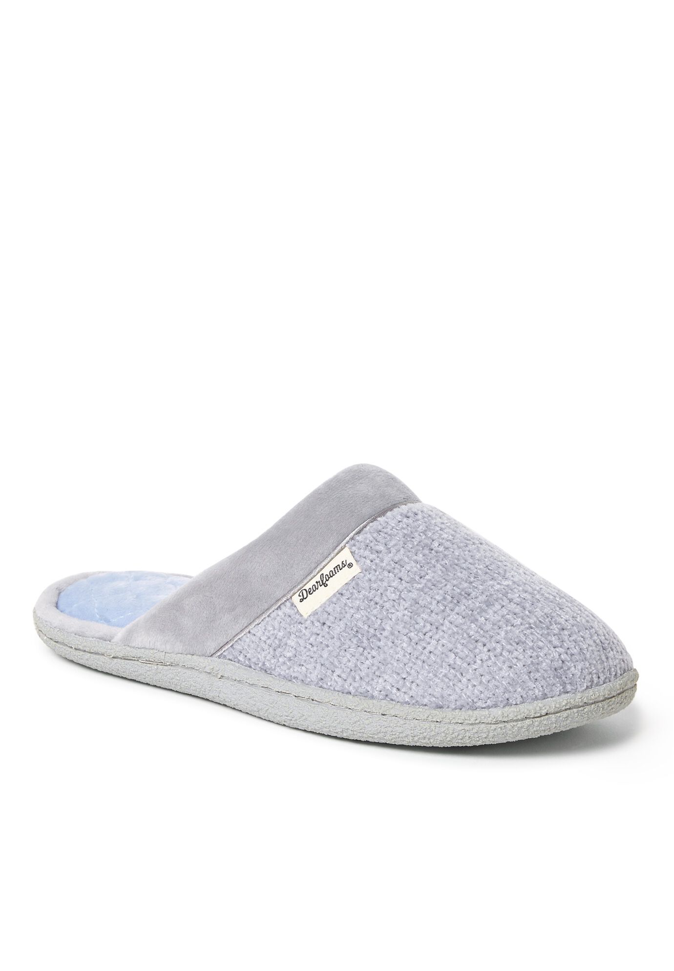 Samantha Chenille Closed Toe Scuff Slipper | Avenue