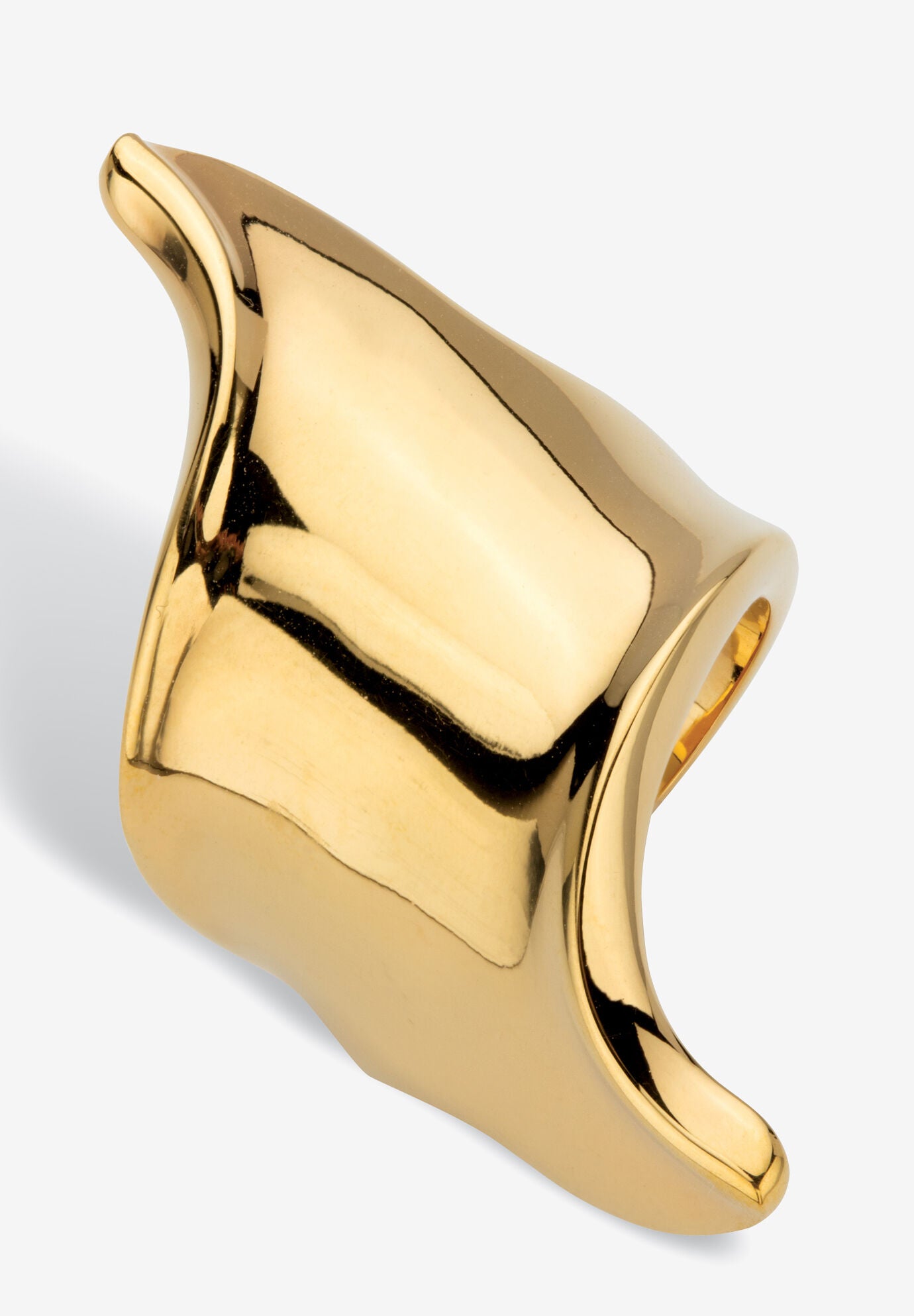 Gold-Plated Free-Form Ring | Avenue