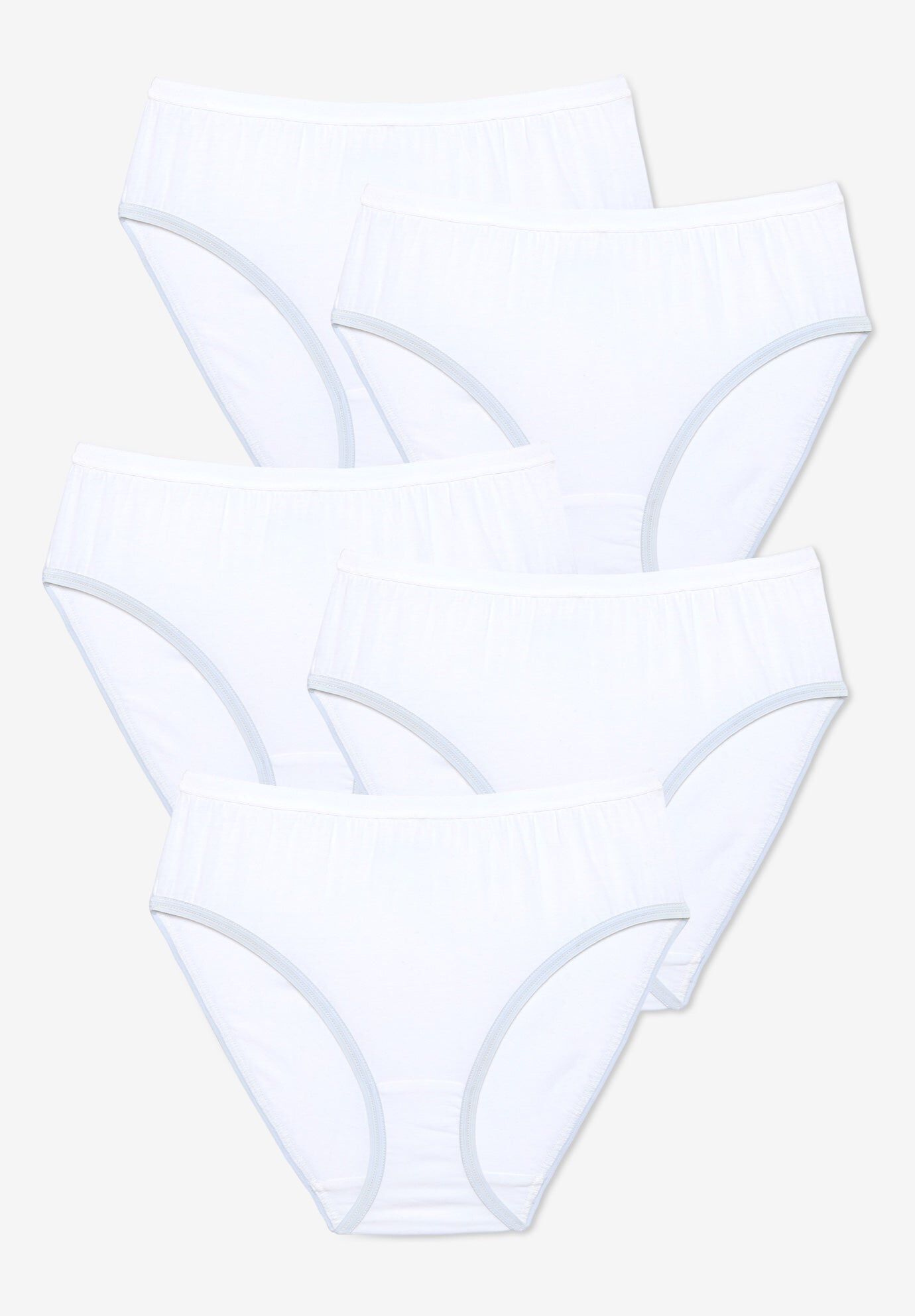 Hi-Cut Cotton Brief 5-Pack | Avenue