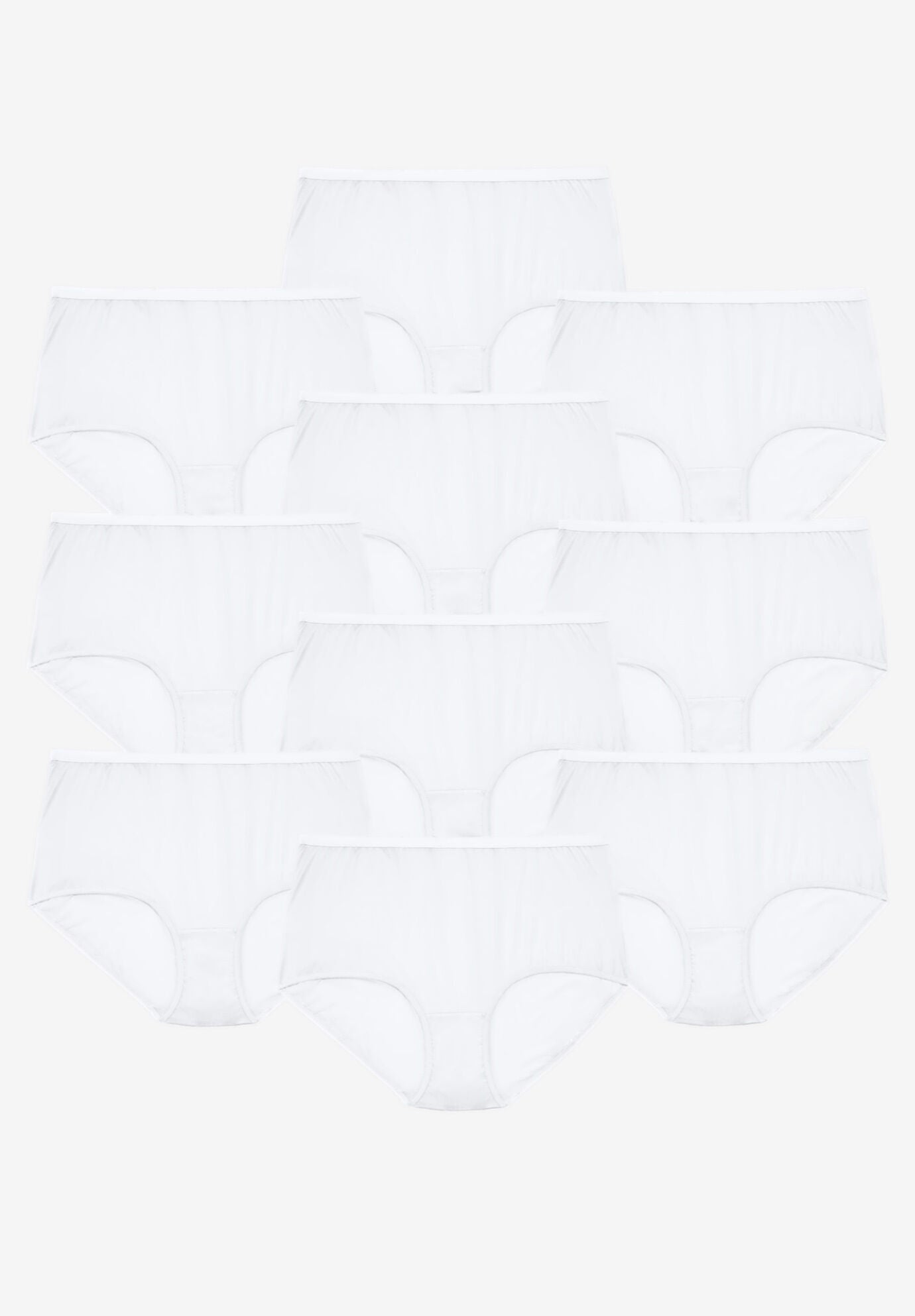 Full Coverage Nylon Brief 10-Pack | Avenue