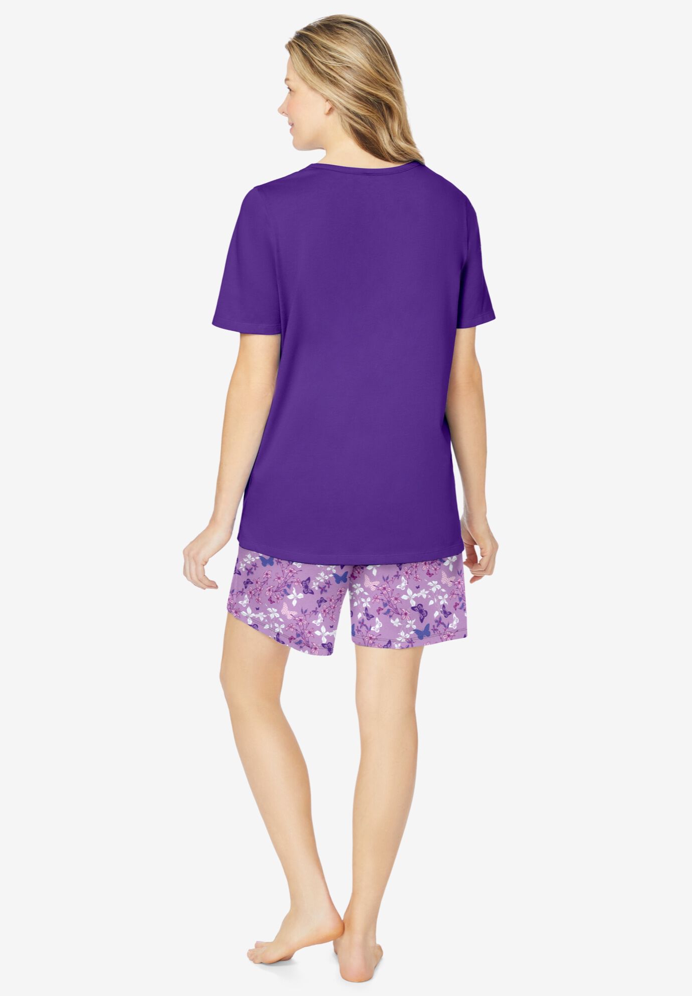 Knit PJ Short Set | Avenue