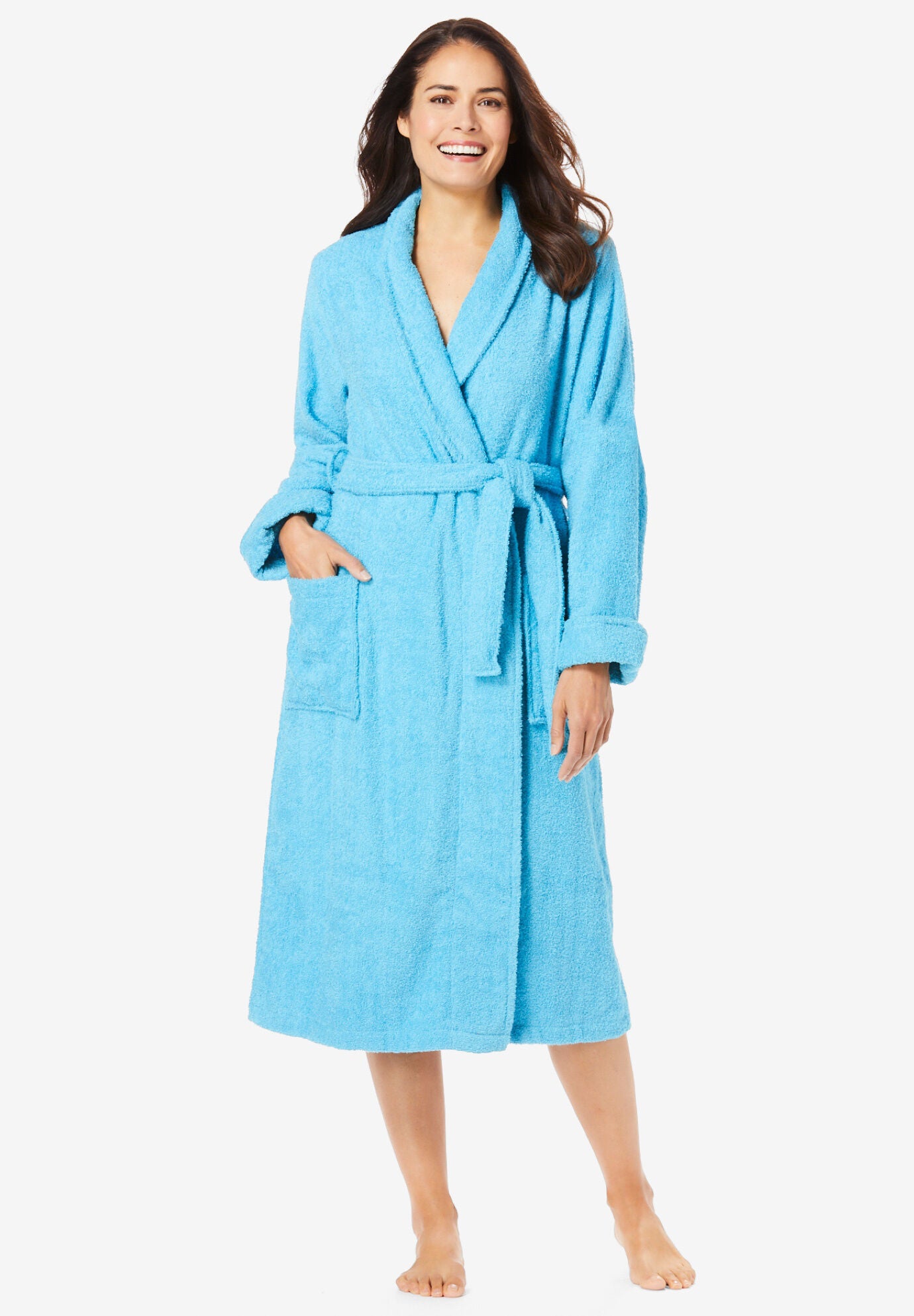 Short Terry Robe | Avenue