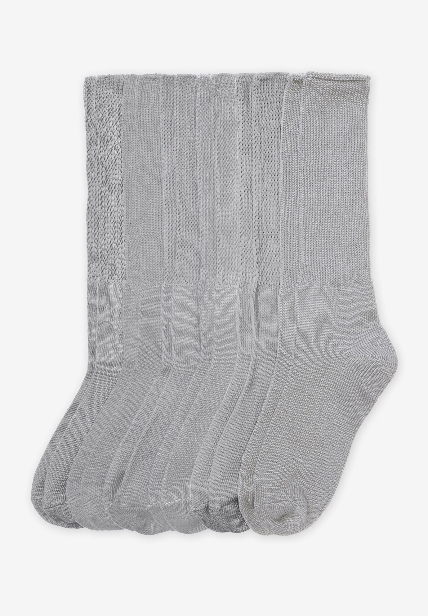 6-Pack Rib Knit Socks | Avenue