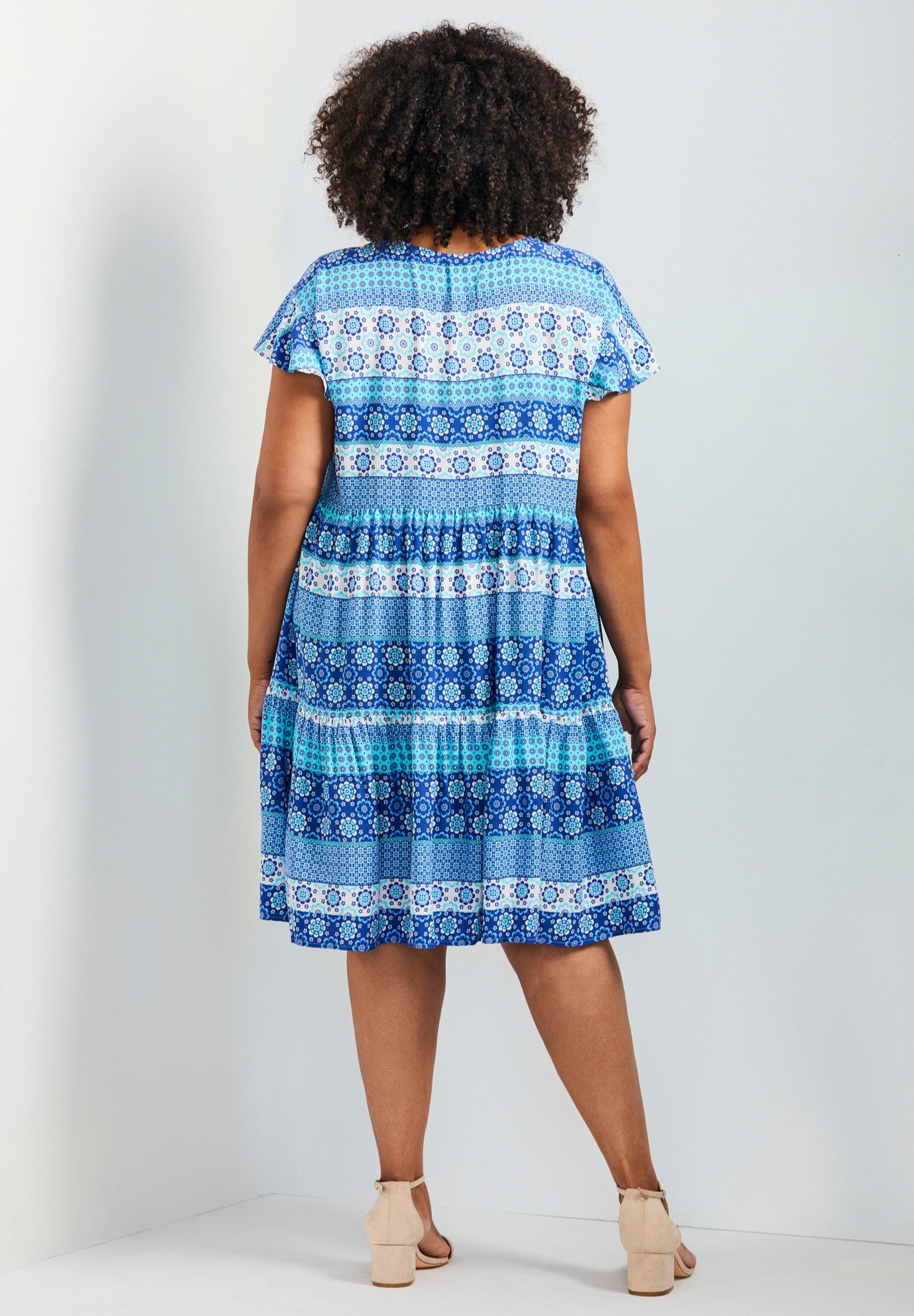 Unwind Tiers Dress | Avenue