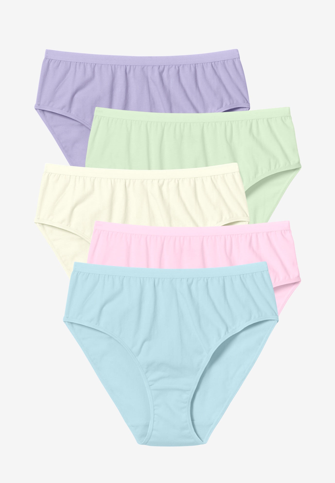 Hi-Cut Cotton Brief 5-Pack | Avenue