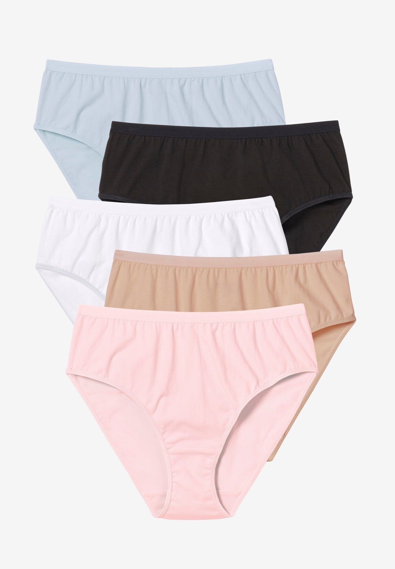 Hi-Cut Cotton Brief 5-Pack | Avenue
